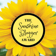 Sunshine Blogger Award – Back on the road again